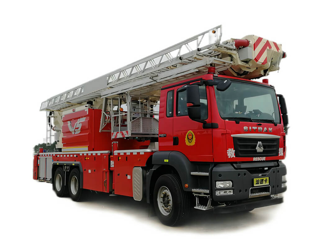 Wholesale SITRAK 10 Wheels 32M 34M Aerial Platform Fire Resuce Truck in ...