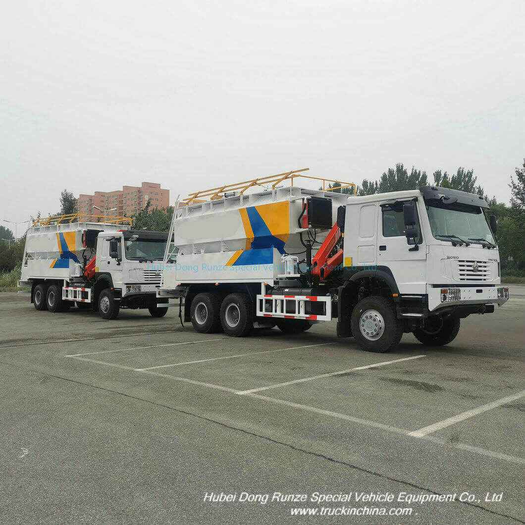 Wholesale Sinotruck HOWO DRZ5255XHZ ANFO Explosive Mixing And Charging ...