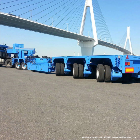 Wholesale Customized Heavy Haul Multi Axles Modular Trailer 120 Tons ...