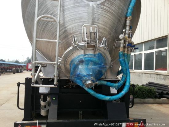 Wholesale Wheat Flour Bulk Tanker with Tipping Hydraulic Cylinder ...
