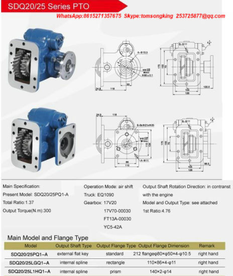 Wholesale Pto (Power Take Off) Gear Spline Type for Crane Special ...
