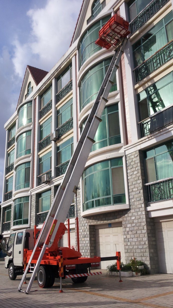 Wholesale Truck Mounted Telescopic 38 Meter Platform Ladder (Ladder ...