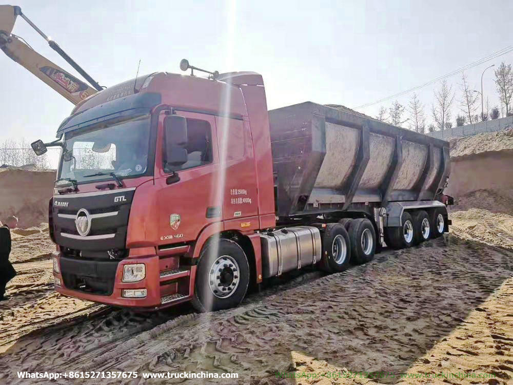 Wholesale Customizing 3 Axle Conveyor Belt Trailer (Self-unloading ...