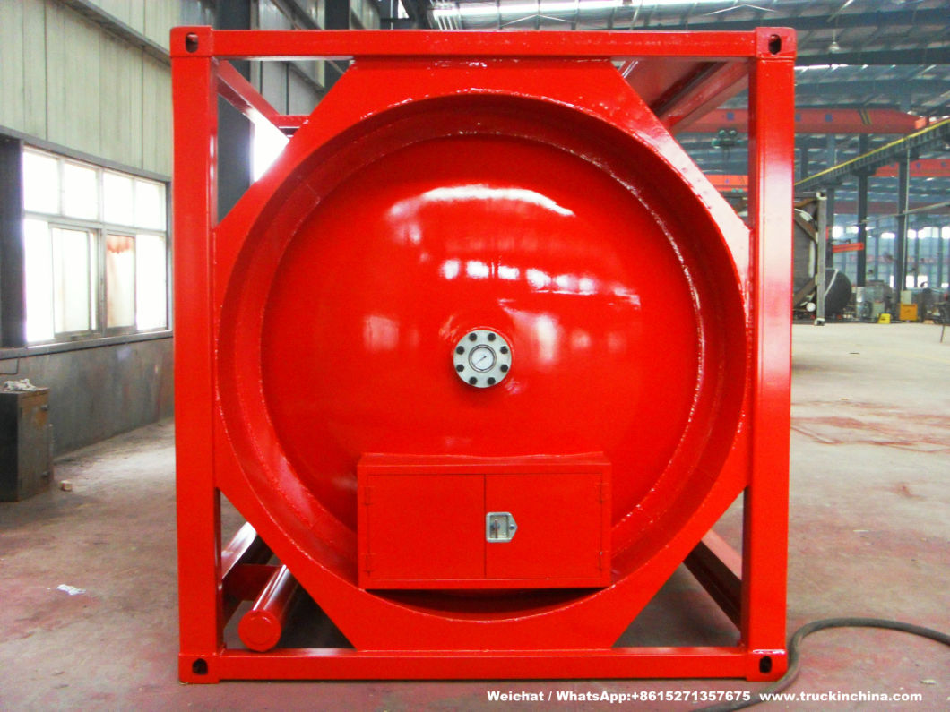 Wholesale 20FT ISO Tank Container for Liquid Calcium Carbonate Slurry ...