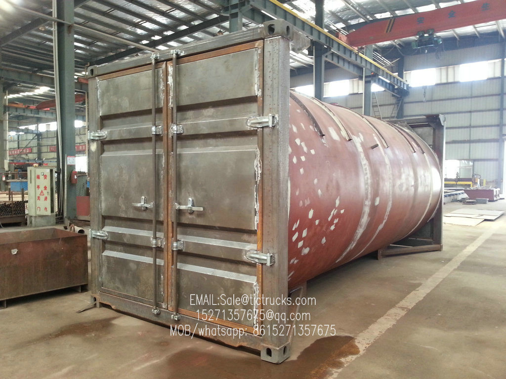 Wholesale 20FT ISO LPG Tank Container for Liquid Propane, Cooking Gas ...