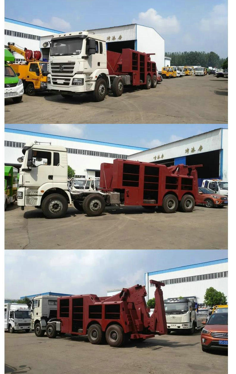 Wholesale Shacman Heavy Duty Rotator Wrecker for Towing 50 Ton Truck ...