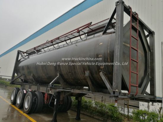 Wholesale Customized Isotank 30FT Chemline Lined Tank for HCl, Naoh ...