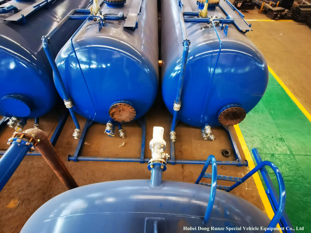 Customizing Skid 500BBL 80CBM FRAC Petrochemicals Hydrochloric Acid Oil ...