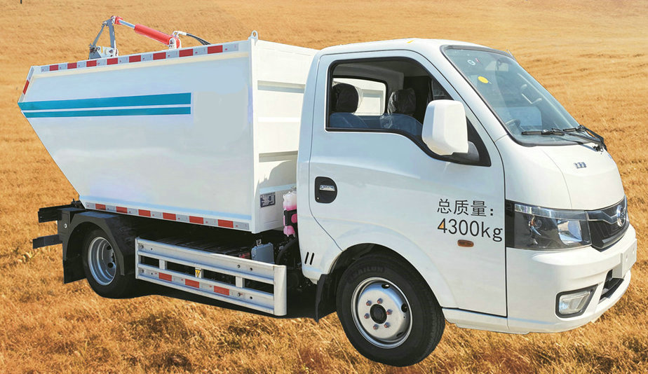 Byd Mini Bev Battery Electric Self-Loading Garbage Truck - Hubei Dong ...