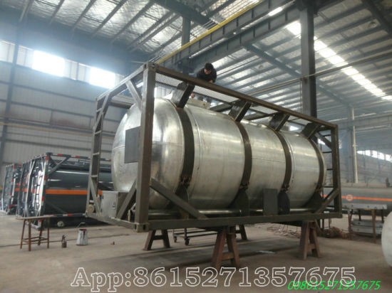 Wholesale ISO 20FT Nitric Acid Tank (HNO3 Aluminium 20Feet Tank ...