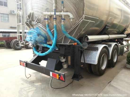 Wholesale Wheat Flour Bulk Tanker with Tipping Hydraulic Cylinder ...