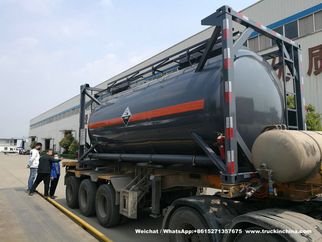 Wholesale 3 Axles Hydrochloric Acid Tanker 29500L HCl Tanks in Chinese ...