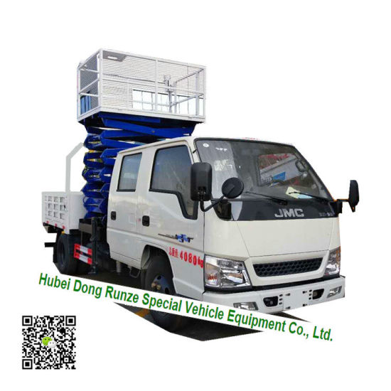 Wholesale Aerial Work Platform Truck Mounted Vertical Man Lifting (10m ...