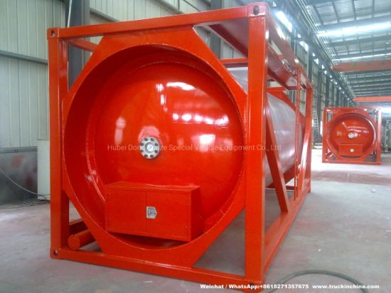 Wholesale 20FT ISO Tank Container for Liquid Calcium Carbonate Slurry ...