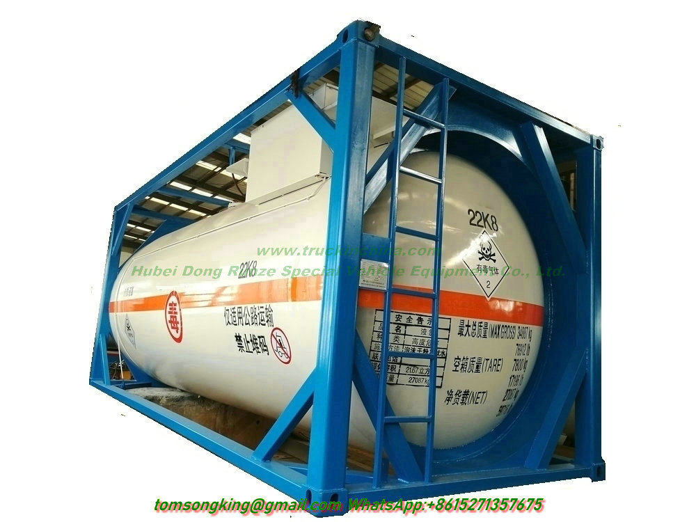 Wholesale ISO Liquid Chlorine Tank ISO Container for Road Transport ...
