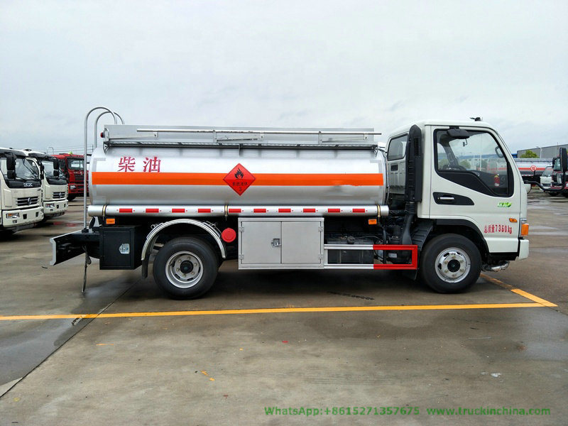 Wholesale JAC 4m3 Mini Fuel Delivery Truck (1000 Gallon Small Fuel ...