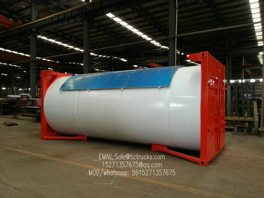 Wholesale Un1075 Isotank 20feet Tank Container T50 Transport Liquefied ...
