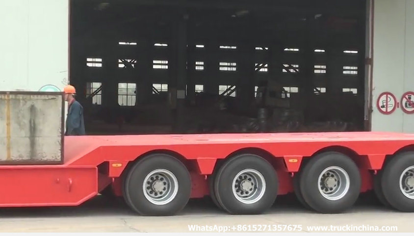 Wholesale Customizing Multi Axle Steering Axle Low Bed Trailer ...