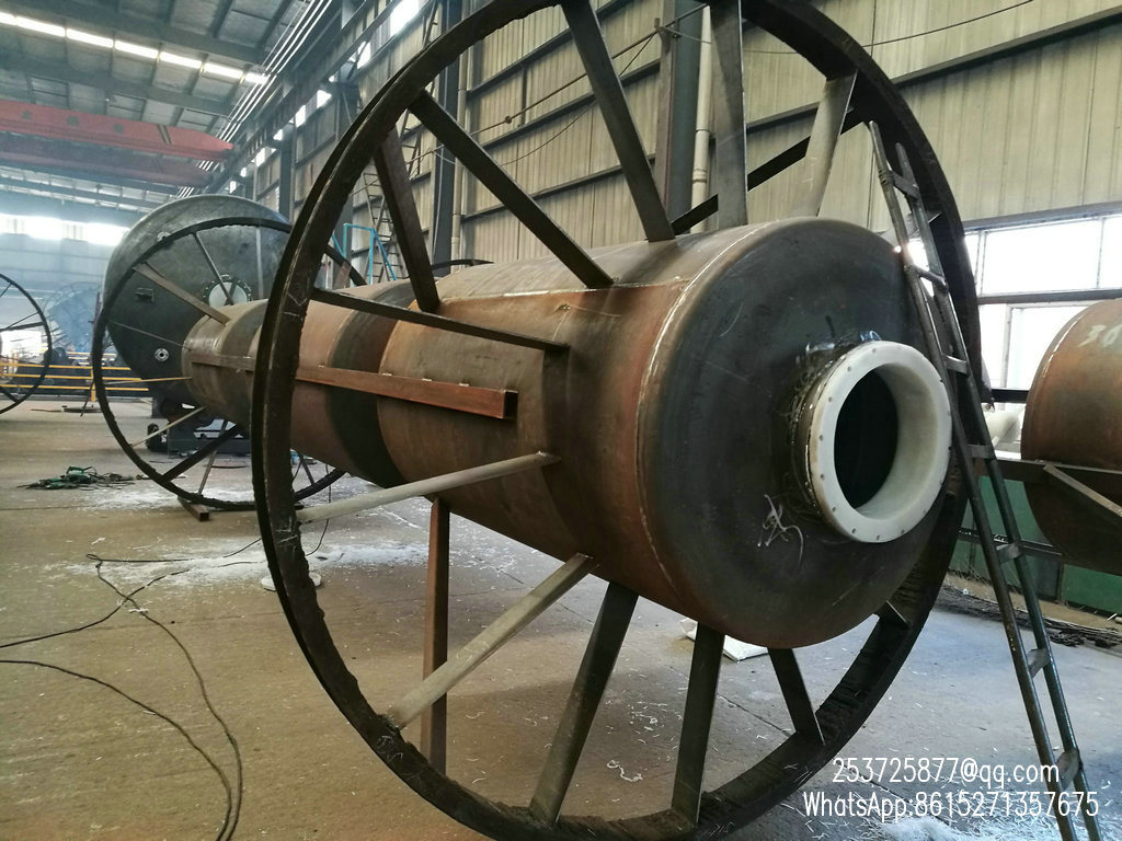 Wholesale Chemical Reactor Tower Tank Lined PE for Mixed Hydrochloric ...