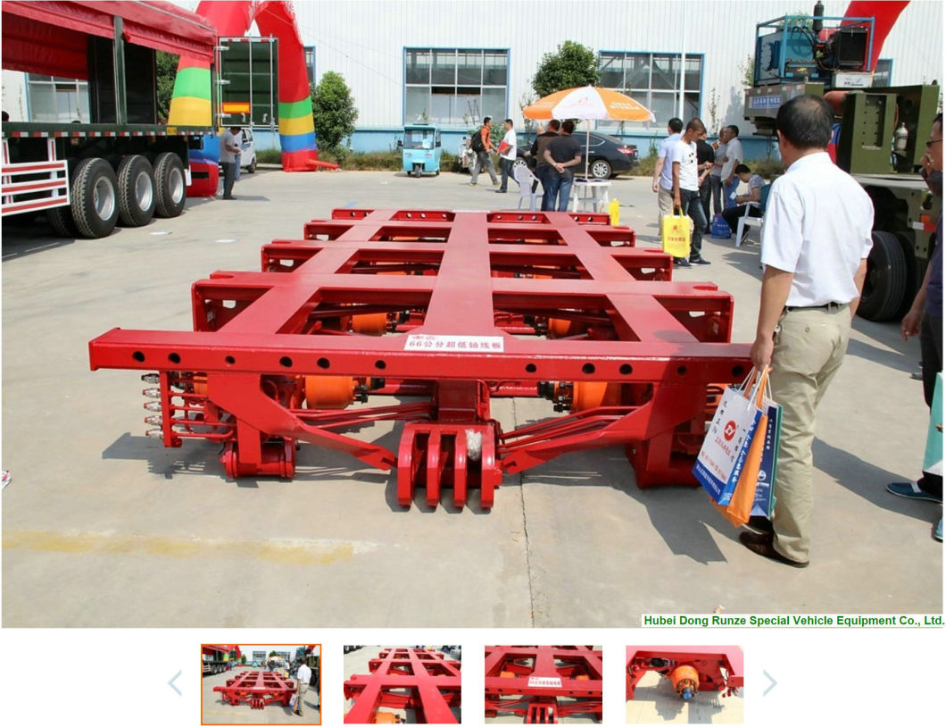 Wholesale Modular Trailer Multi Axle 4 Lines 8 Axle Lowbed Semi Trailer ...