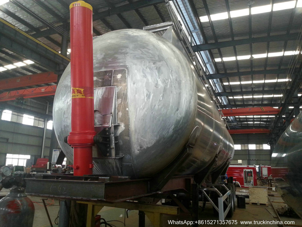 Wholesale Wheat Flour Bulk Tanker with Tipping Hydraulic Cylinder ...