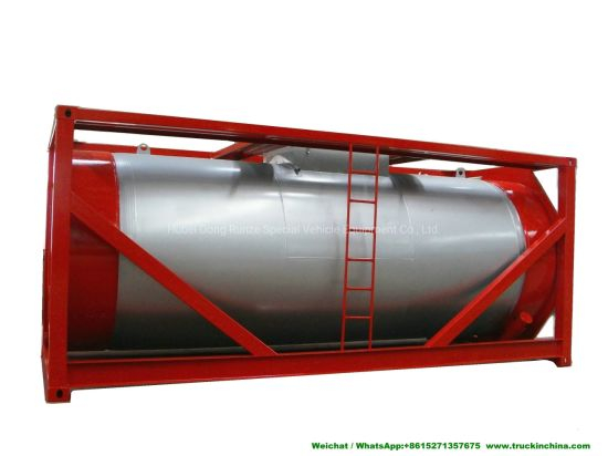 Wholesale 20FT ISO Tank Container for Liquid Calcium Carbonate Slurry ...