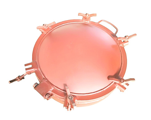 Wholesale Double Flanged Carbon Steel Manhole Cover for Sulfuric Acid ...