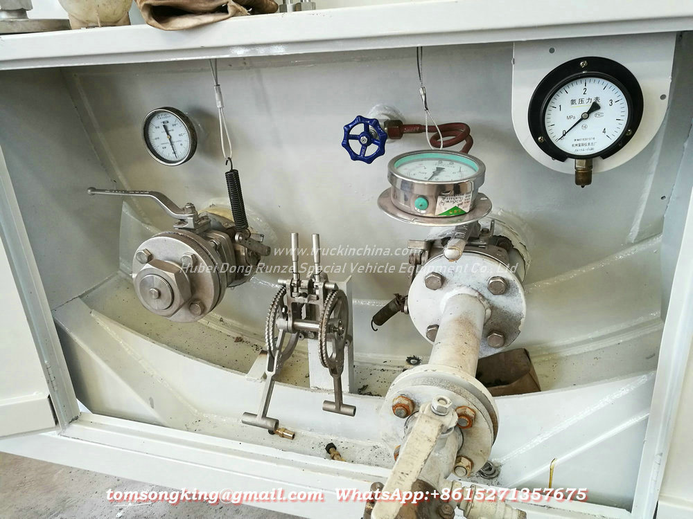 20FT Pressure Tank Container for Liquid Ammonia Un1005 Liquid Nh3 ...