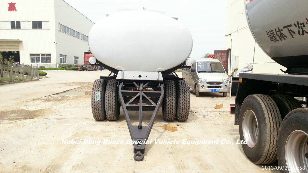 Full Tank Trailer with Draw Bar Dolly 2-3 Axles for Fuel, Water, Oil ...