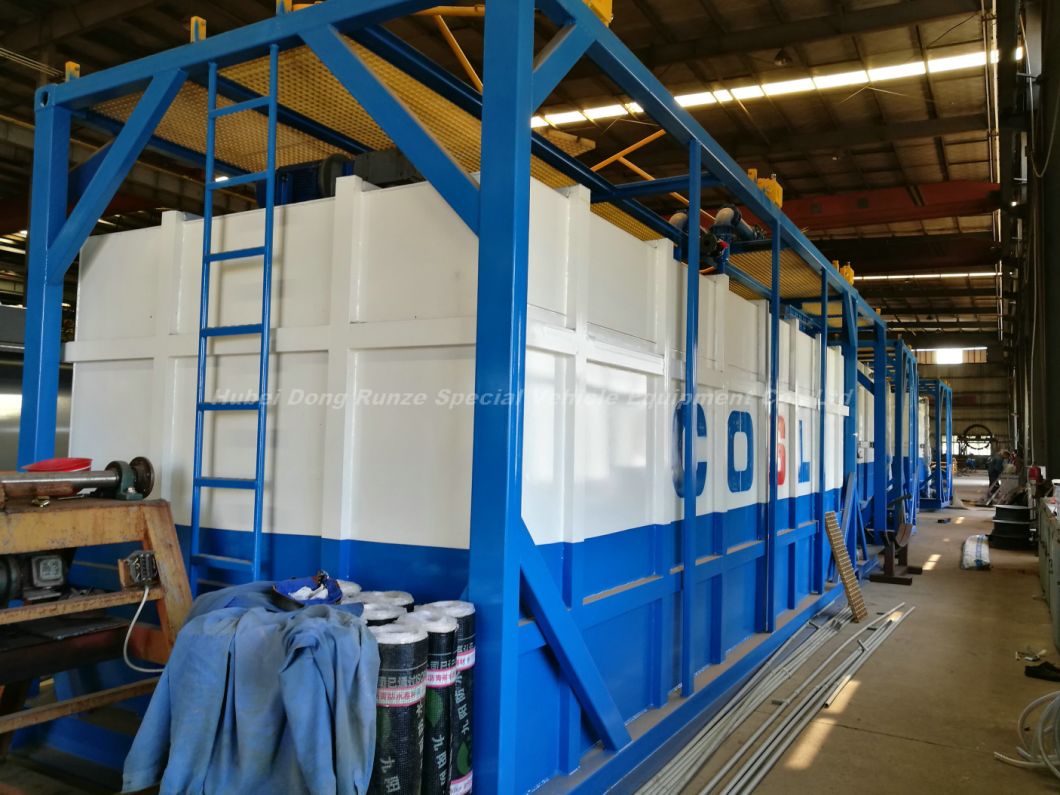 Wholesale HCl Acid Tanks-Skid Mounted Lined PE Closed Top 500 Bbl Frac ...