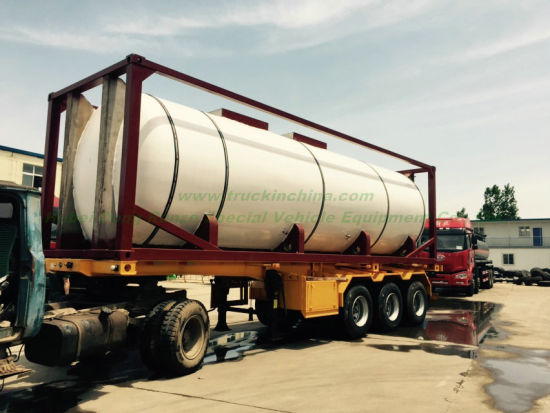 30FT T 4, T7 Syrup Tank Container for Food Products Stainless Steel Imo ...