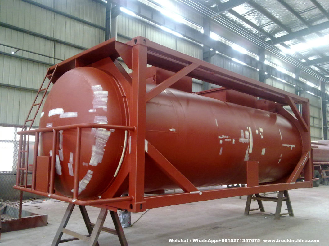 Wholesale Swap Isotank Phosphorus Tank Container with Steam Heating for ...