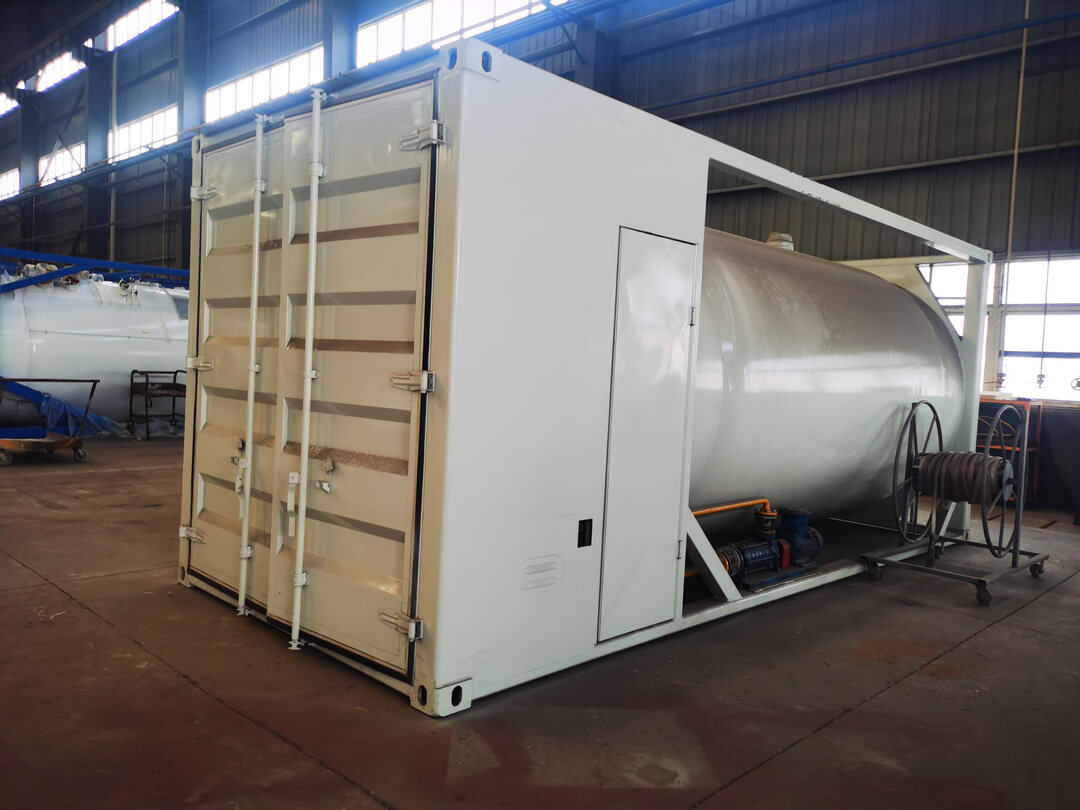 Wholesale 20ft LPG Cooking Gas Fillling Tank Container Skid with LPG ...