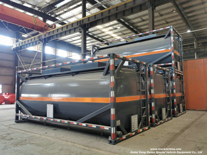 Wholesale 20FT PAC HCL Acid ISO Tank Containers 21KL for Water ...