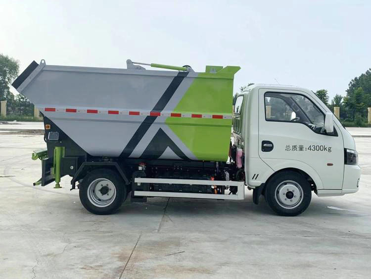Byd Mini Bev Battery Electric Self-Loading Garbage Truck - Hubei Dong ...