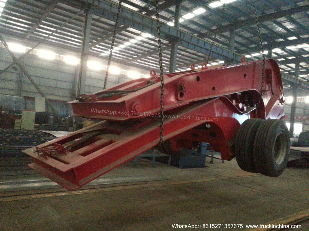 Wholesale Detachable Gooseneck Dolly Trailers 1-2 Axles for Heavy Duty ...