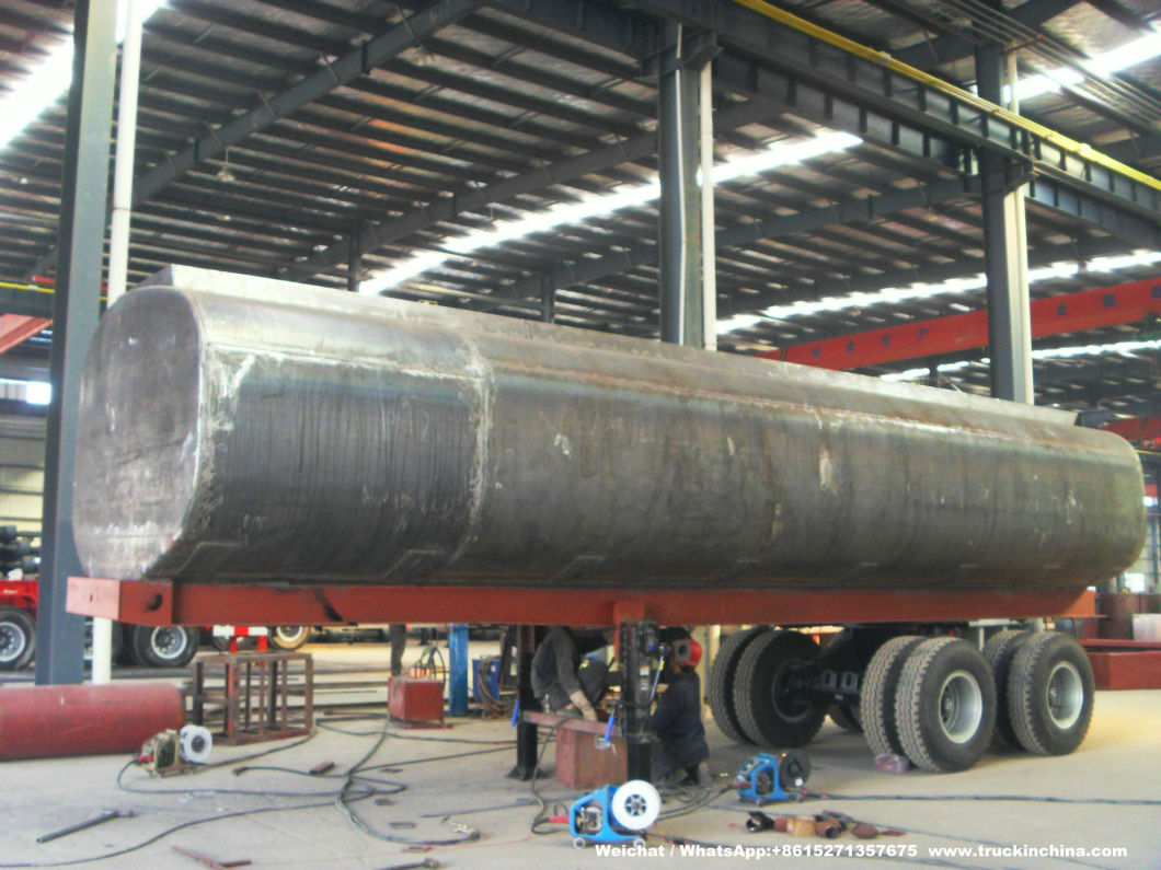 Wholesale Customizing 32t -60t Dual Two Axle Bogie Axle Oil Tanker ...
