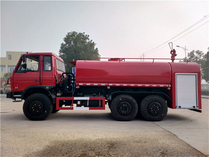 Dongfeng 6X6 off-Road 12000liter Water Tank Fire Truck