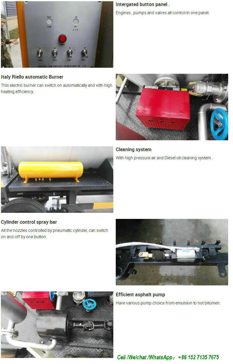 Wholesale Asphalt Distributor Trailer Truck with Bitumen Spraying ...