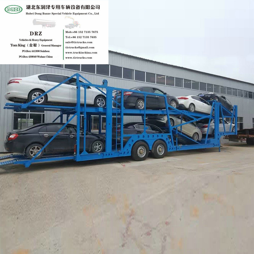 Wholesale Customization Hydraulic Double Deck Car Carrier Semi Trailer ...