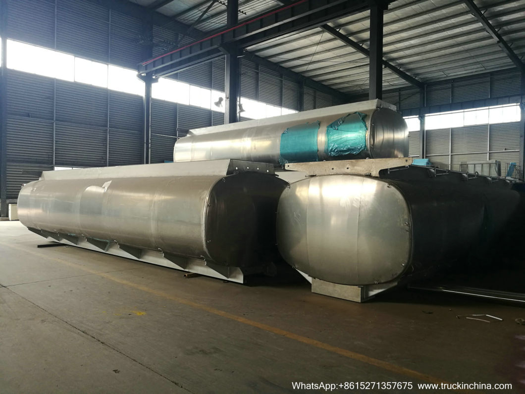 Wholesale Aluminium Fuel Tankers 45000liters 6compartments Tank Body ...