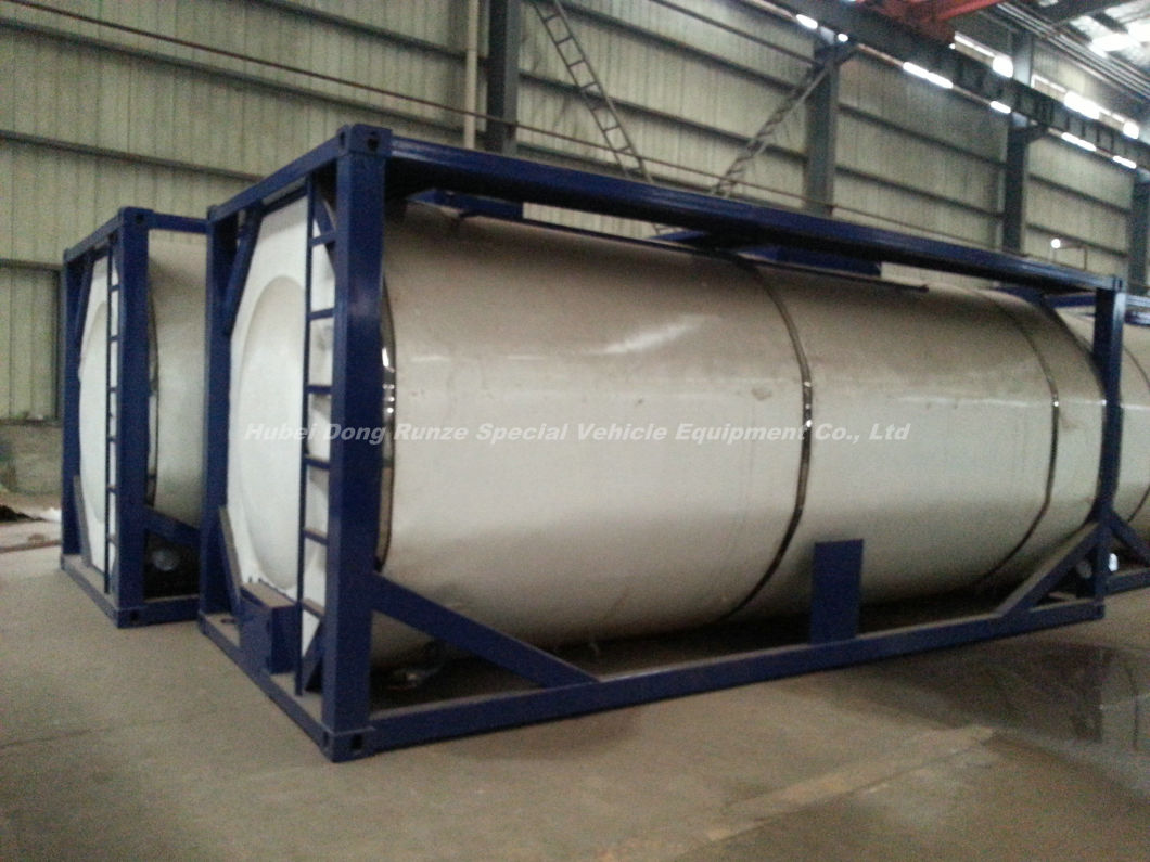 Phosphoric Acid 85% H3po4 ISO Tank Container Steel Lined PE Tank 20FT, 40FT