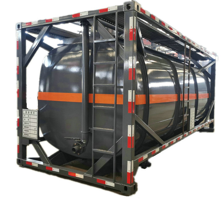Wholesale 20FT Corrosive Class 8 ISO Tank Containers 20KL for UN 1830 ...