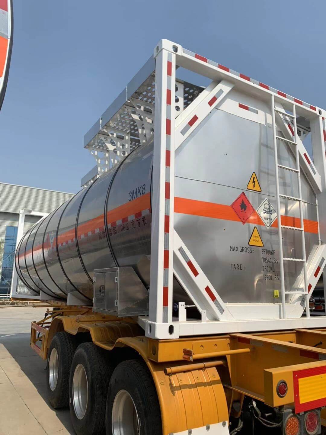 Wholesale 30FT /40Foot ISO Tank Container T50 UN Portable Tank for ...