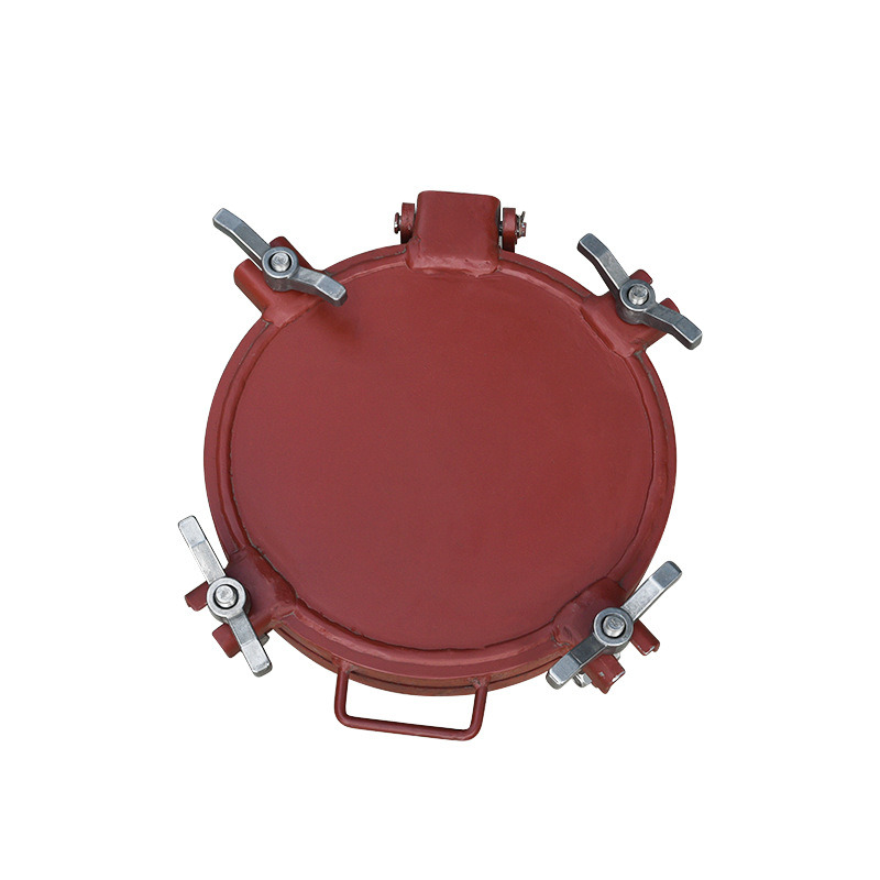 Wholesale Double Flanged Carbon Steel Manhole Cover for Sulfuric Acid ...