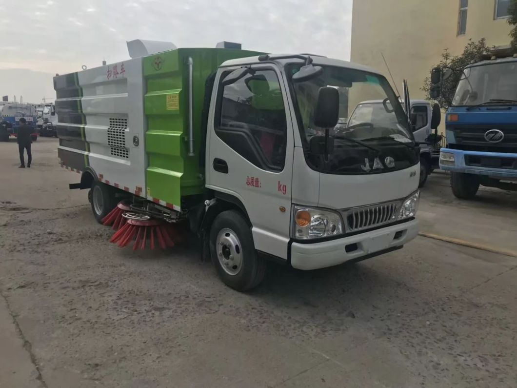Wholesale JAC 5cbm Mechanical Road Sweeper 4m3 Dustbin, 1.5m3 Clean ...