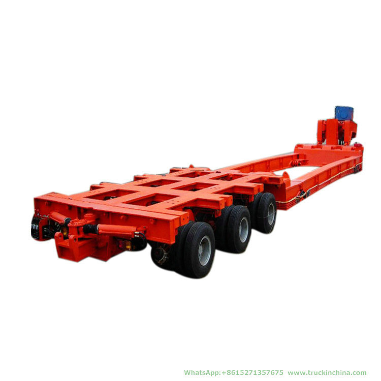 Wholesale Customizing Multi Axle Steering Axle Low Bed Trailer ...