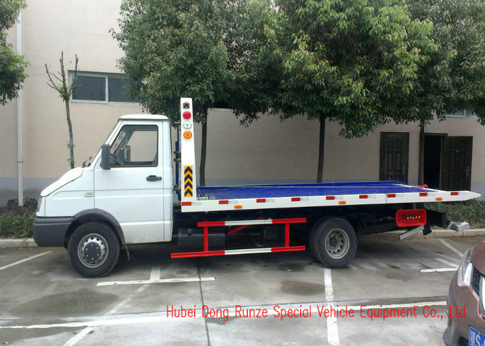Iveco. Roll Back Flatbed Wrecker or Wheel Lift Wrecker with Broken Car ...