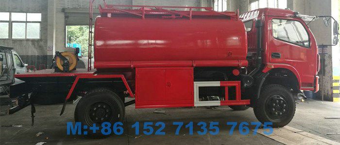 Wholesale Dongfeng 4X4 Offroad Fuel Bowser for Express Refueling Fuel ...
