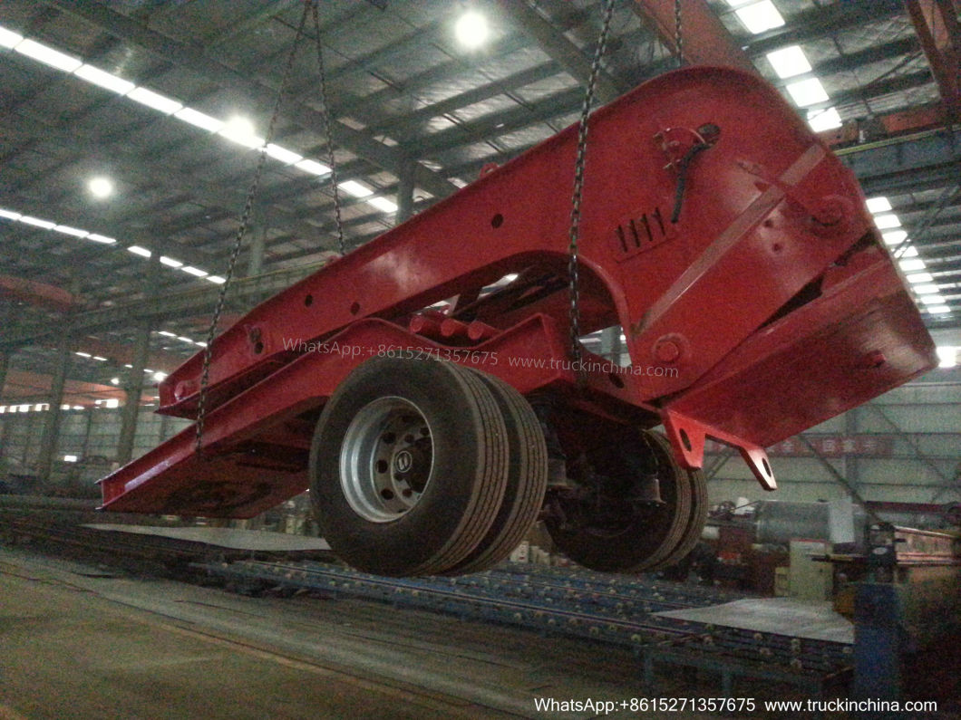 Wholesale Detachable Gooseneck Dolly Trailers 1-2 Axles for Heavy Duty ...